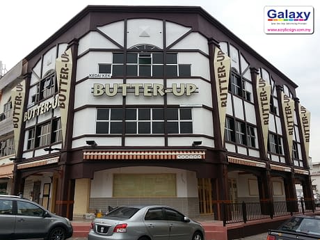 3D Box-up Lettering Sign Board | Galaxy Advertising & Trading