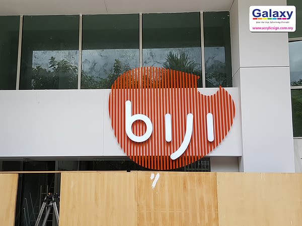 3D Box-up Lettering Sign Board | Galaxy Advertising & Trading